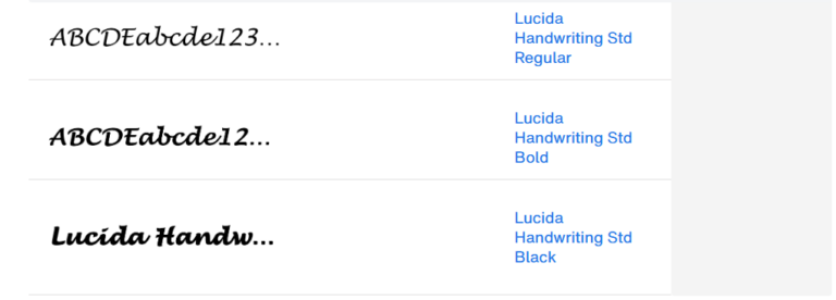 25 Best Cursive Fonts for Stunning Designs in 2025