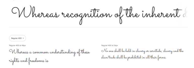 25 Best Cursive Fonts for Stunning Designs in 2025